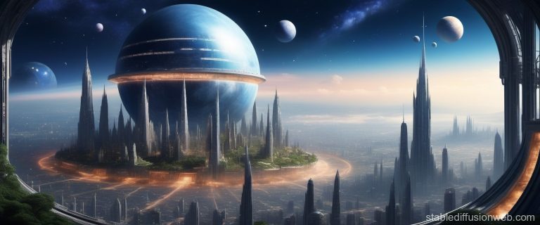 Galactic City Model - Sly Academy